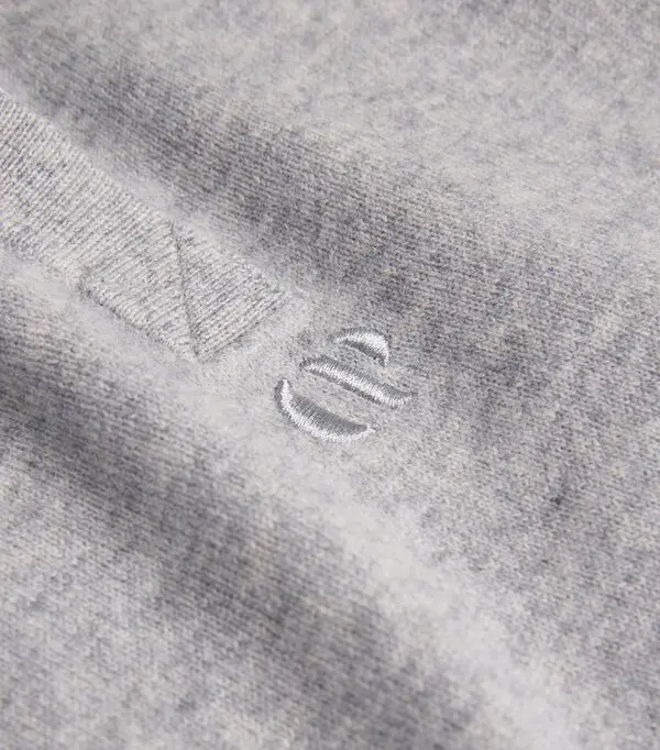 Claudie Pierlot Wool-cashmere Polo Sweater - Grey