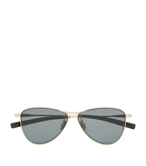 Saint Laurent Metal Sl 831 Sunglasses - Metallic