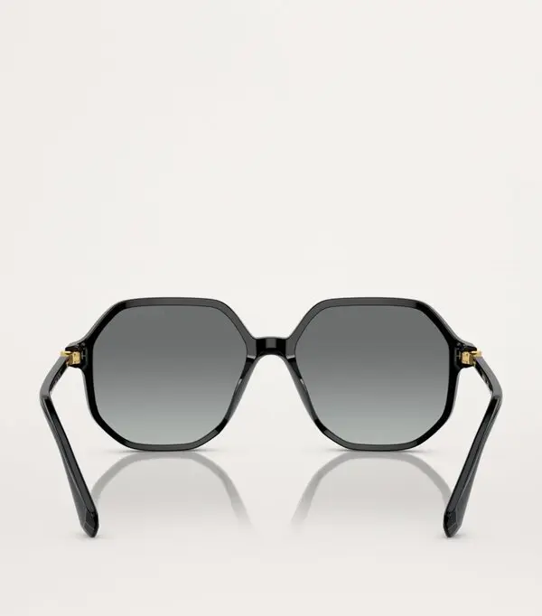 SWAROVSKI Sk6003 Embellished Oversized Sunglasses - Black