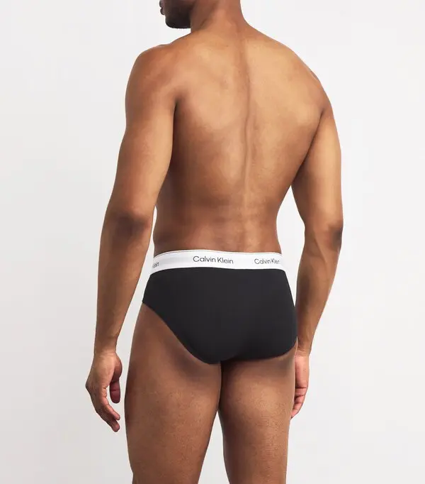 Calvin Klein Cotton Stretch Icon Hip Briefs - Black