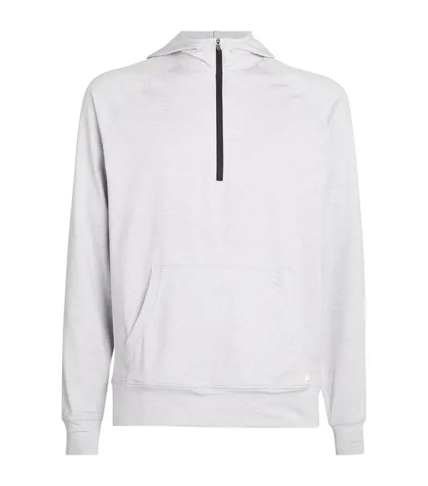 Vuori Ponto Performance Half-zip Hoodie - Grey
