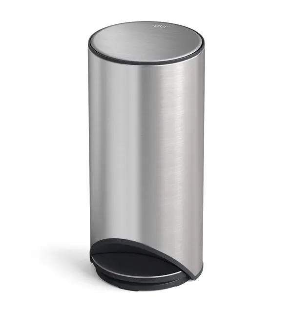 JOSEPH JOSEPH Large Easy-push Arc Pedal Bin - Metallic