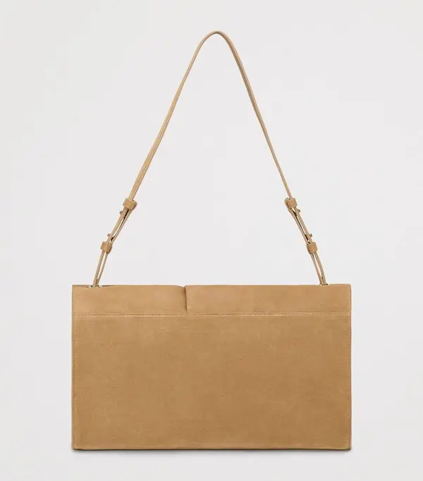 CHRISTIAN LOUBOUTIN Large Suede Shoulder Bag