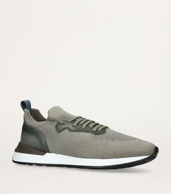 Magnanni Stratus Lyteknit Sneakers - Green