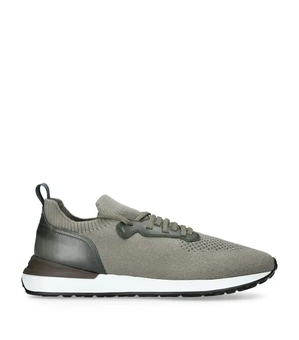 Magnanni Stratus Lyteknit Sneakers - Green