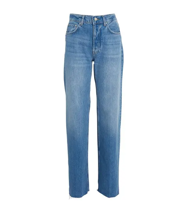 ANINE BING Hugh Wide-leg Jeans - Blue