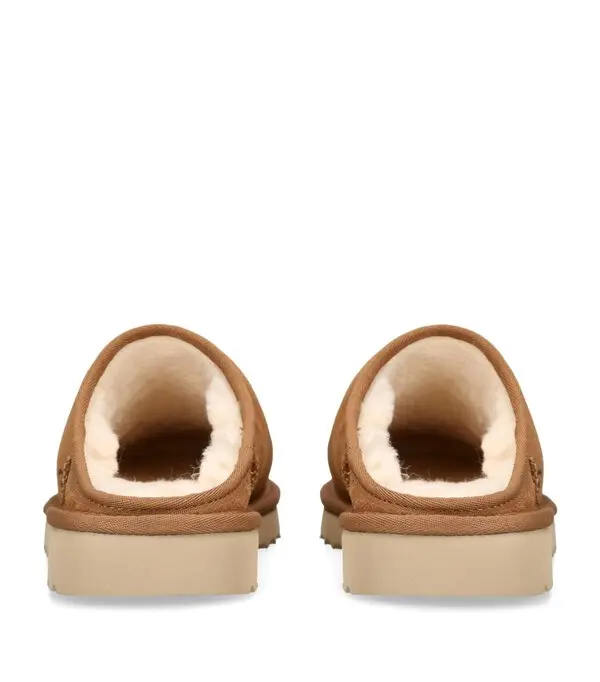 UGG Classic Suede Slippers - Beige