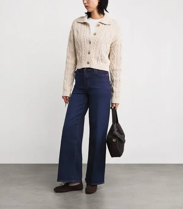 FRAME Le Slim Palazzo Wide-leg Jeans