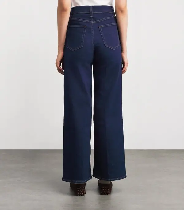 FRAME Le Slim Palazzo Wide-leg Jeans