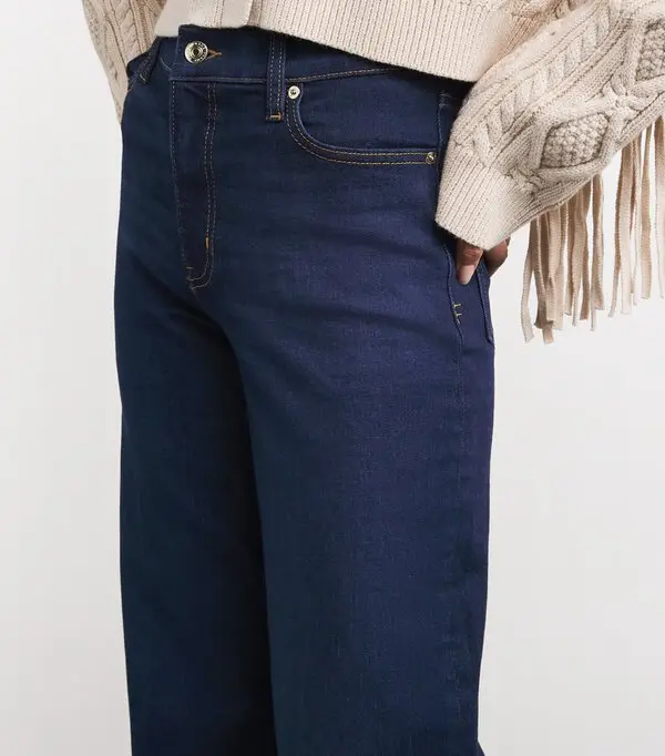 FRAME Le Slim Palazzo Wide-leg Jeans