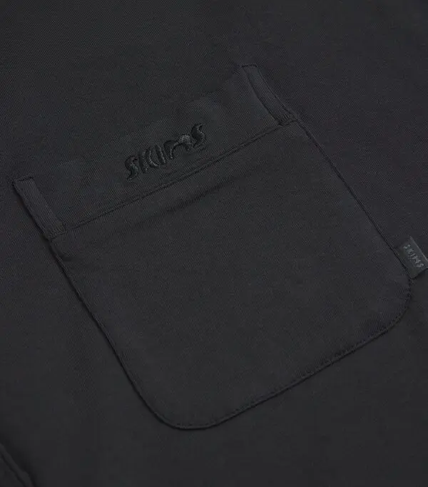 SKIMS Sleep Long-sleeve Pyjama Set - Black