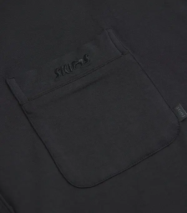 SKIMS Sleep Long-sleeve Pyjama Set - Black