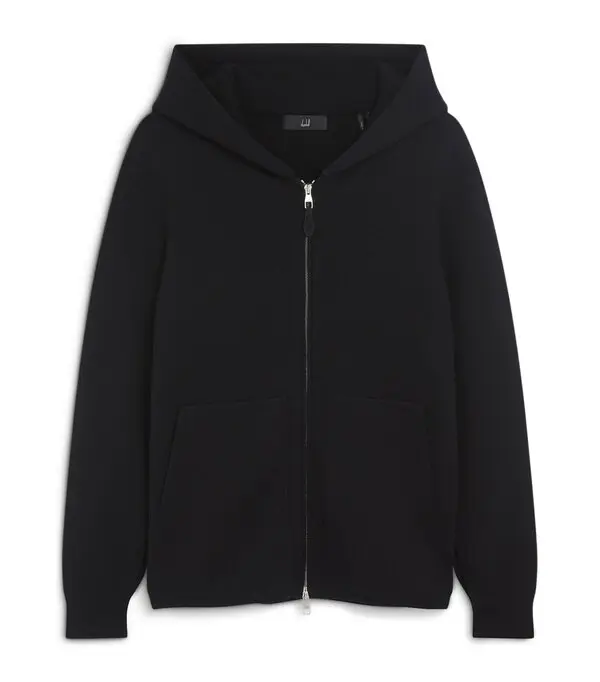 Dunhill Cotton-cashmere Zip-up Hoodie