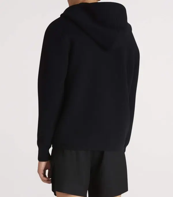 Dunhill Cotton-cashmere Zip-up Hoodie
