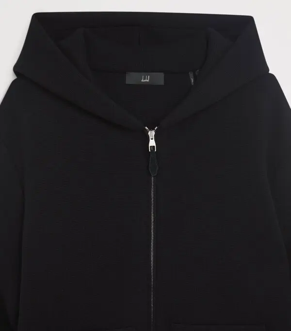 Dunhill Cotton-cashmere Zip-up Hoodie