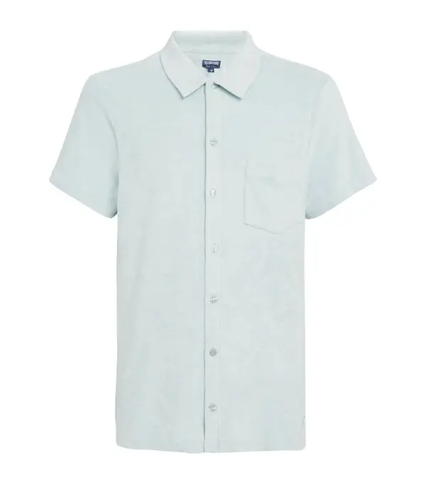 Vilebrequin Cotton-blend Terry Charli Shirt - Blue
