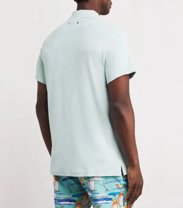 Vilebrequin Cotton-blend Terry Charli Shirt - Blue