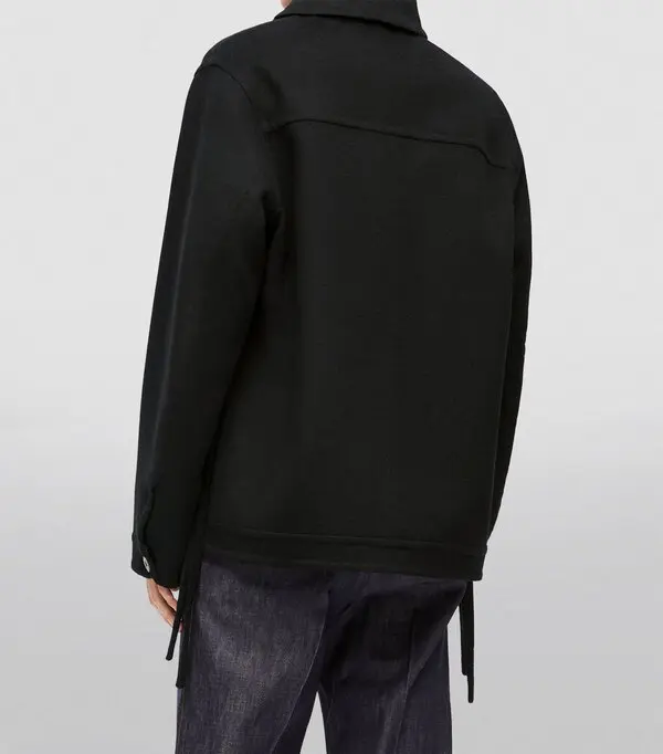 Loewe Wool-cashmere Workwear Jacket