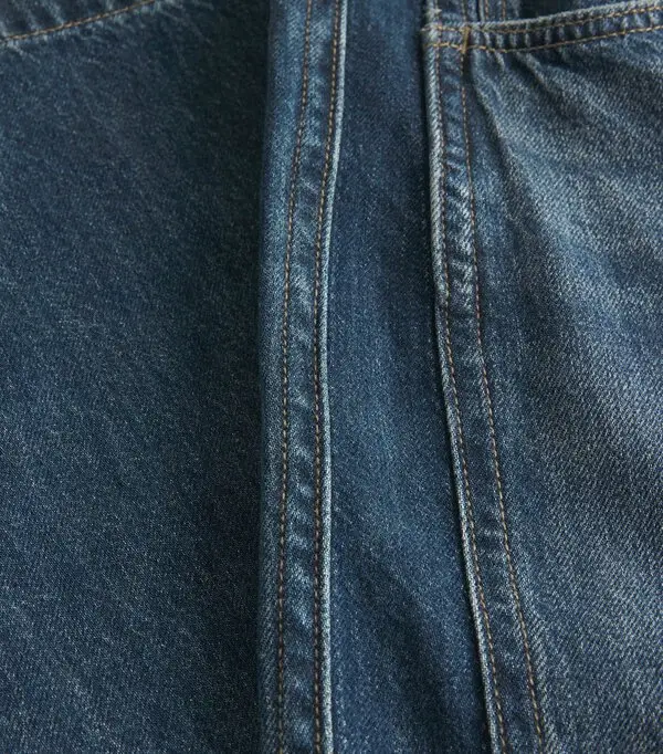 Rag & Bone Logan Mid-rise Wide-leg Jeans - Blue