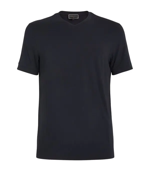 Giorgio Armani Crew-neck T-shirt - Blue