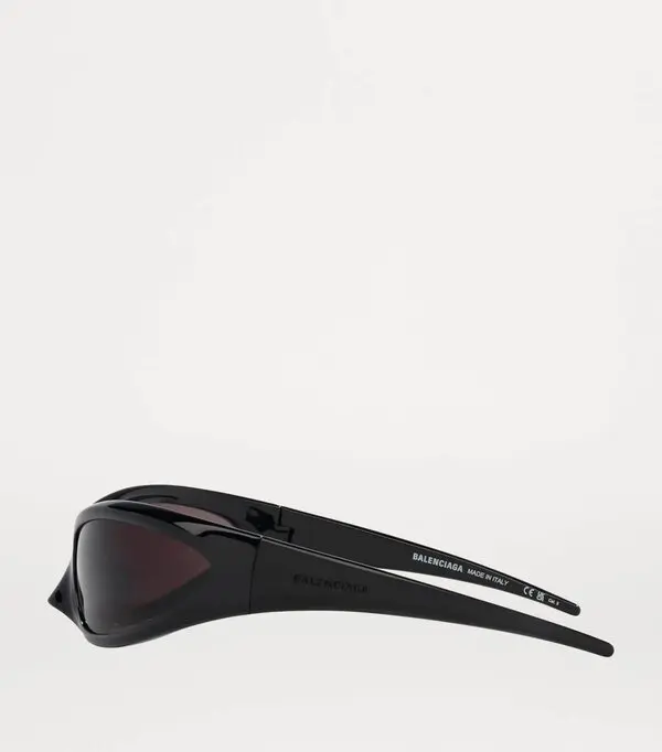 Balenciaga Injected 6e000284 Sunglasses - Black