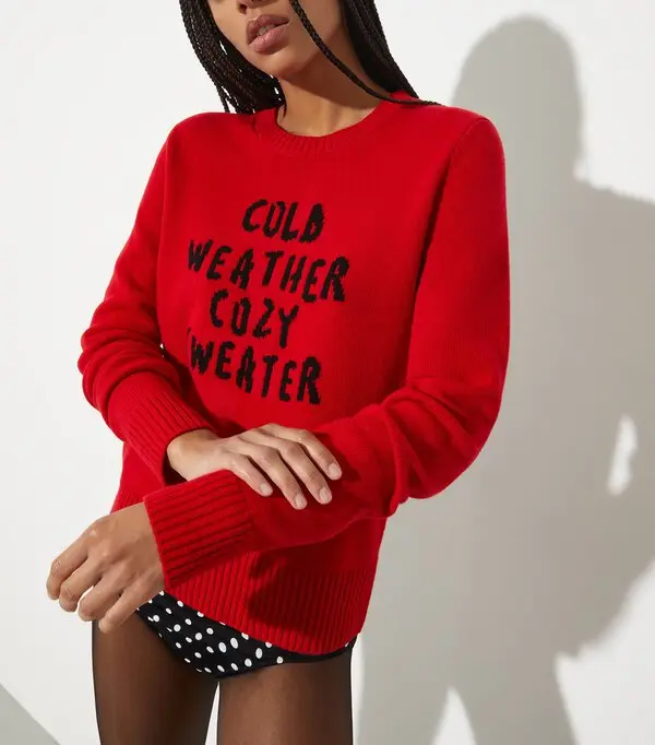 Max & Co. Wool-cashmere Embroidered Sweater