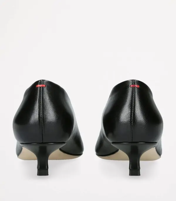 AeydĒ Leather Clara Pumps - Black