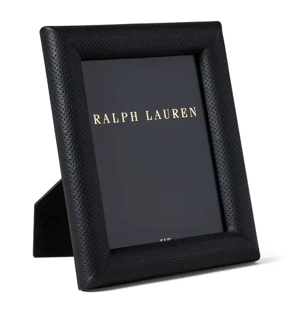 Ralph Lauren Leather Durham Frame - Black