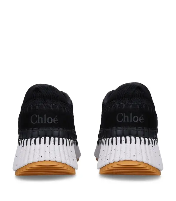 Chloé Nama Runner Sneakers - Black