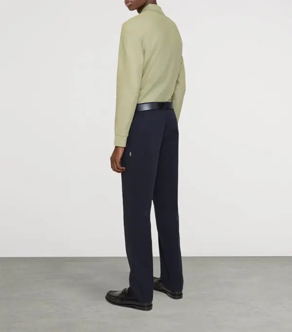 Burberry Cotton Twill Slim Chinos