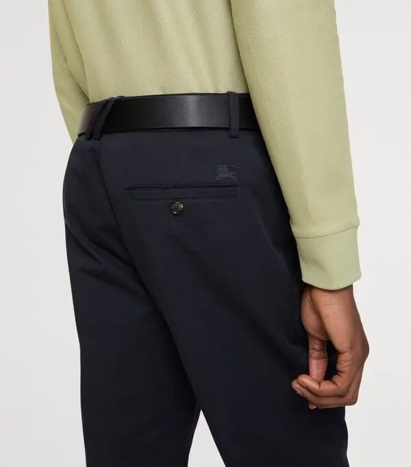 Burberry Cotton Twill Slim Chinos