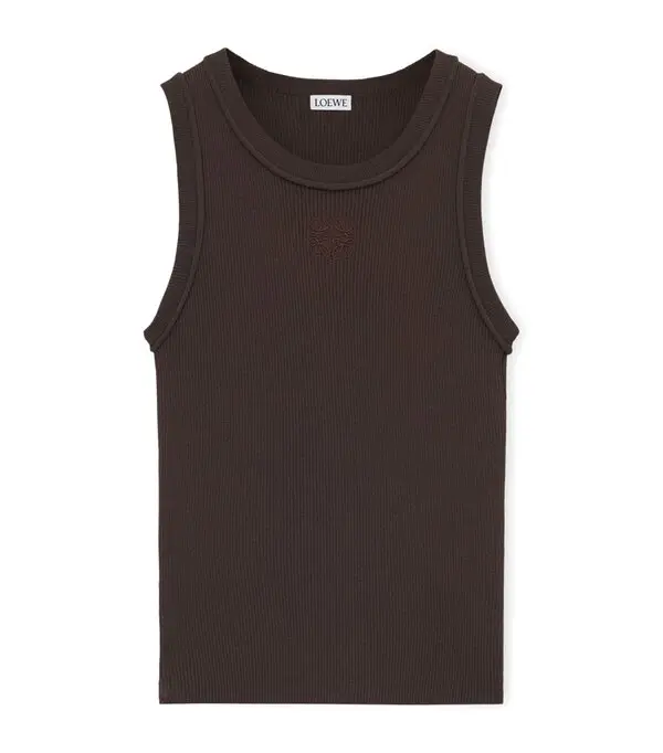 Loewe Anagram Ribbed Tank Top