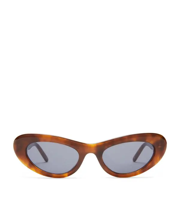 Loewe Acetate Cat-eye Sunglasses - Brown