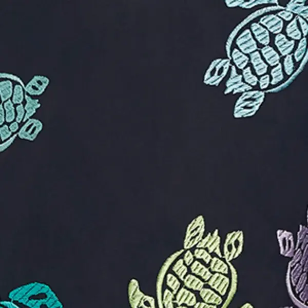 Vilebrequin Embroidered Turtle Mistral Swim Shorts - Navy
