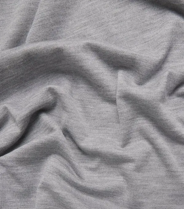 Theory Regal Wool Sweater T-shirt - Grey