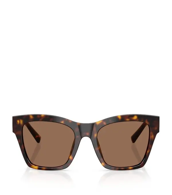 Dolce & Gabbana Tortoiseshell Square Sunglasses - Brown