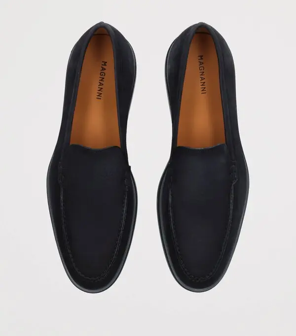Magnanni Nubuck Leather Loafers