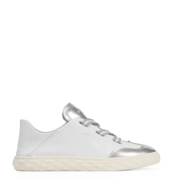 JIMMY CHOO Diamond Light Flex F Sneakers - Silver