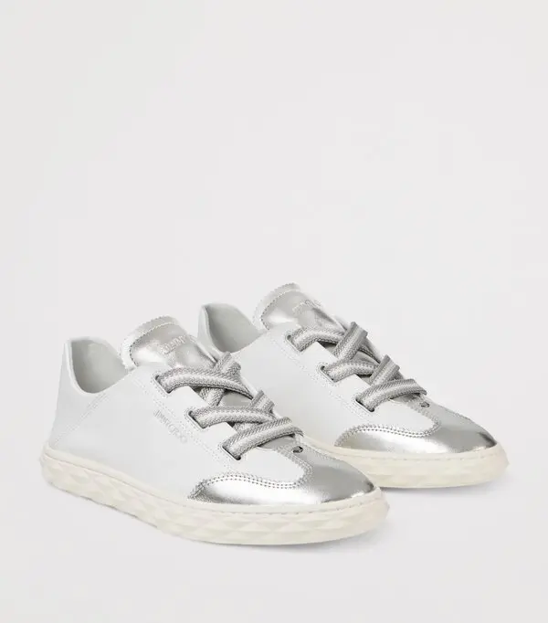 JIMMY CHOO Diamond Light Flex F Sneakers - Silver