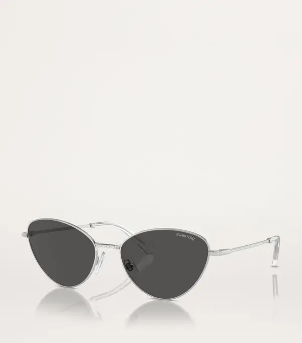 SWAROVSKI Metal Sk7014 Sunglasses - Silver