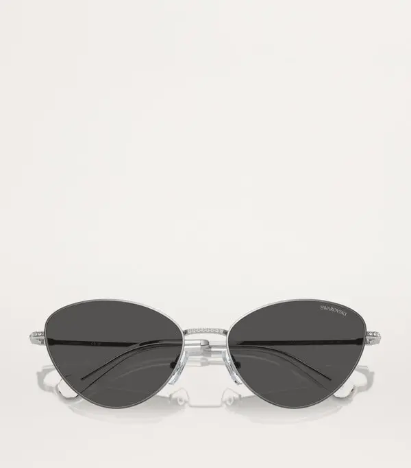 SWAROVSKI Metal Sk7014 Sunglasses - Silver