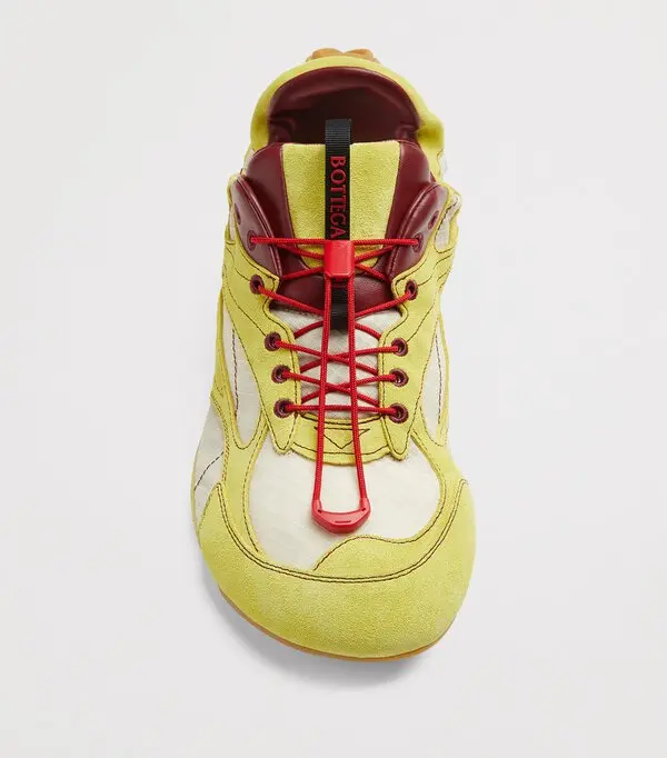 Bottega Veneta Suede-trim Sneakers