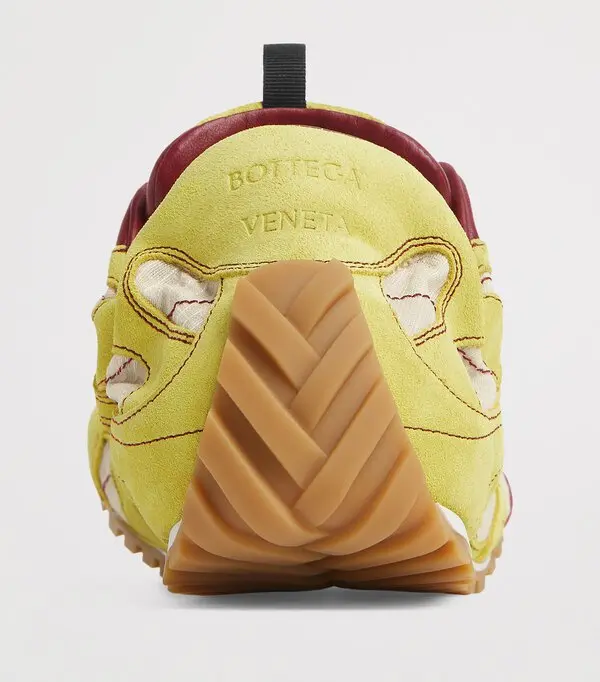 Bottega Veneta Suede-trim Sneakers
