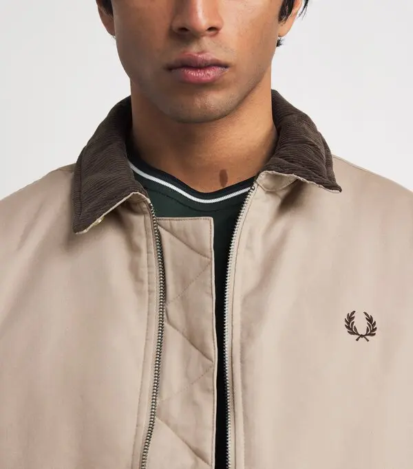Fred Perry Cotton-blend Caban Jacket