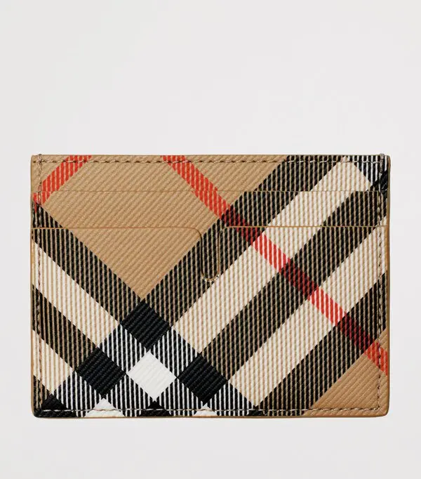 Burberry Check Card Holder