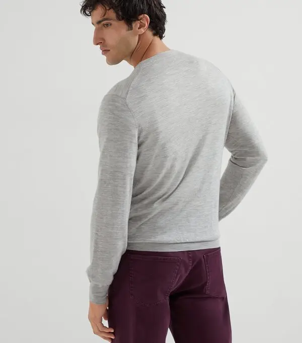 Brunello Cucinelli Cashmere Sweater - Grey