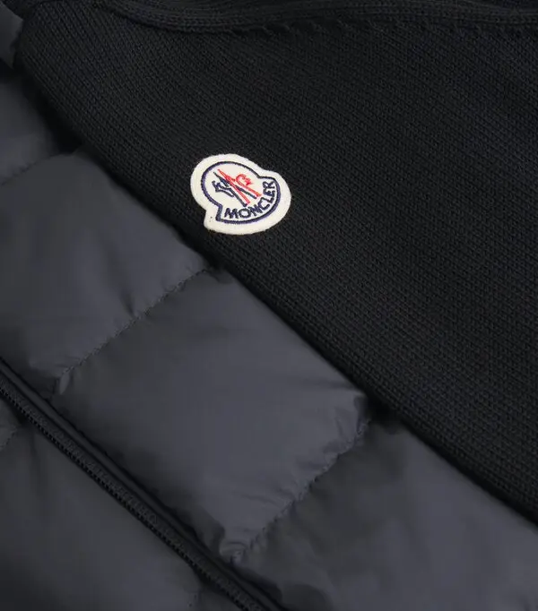 Moncler Cotton Down-front Cardigan