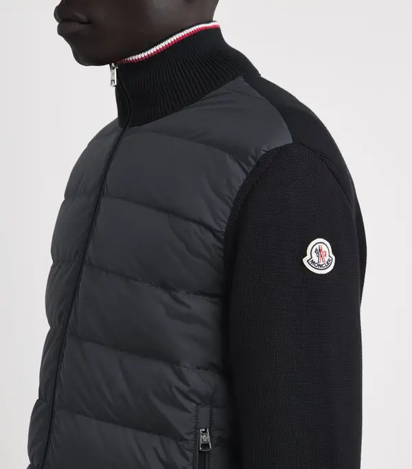 Moncler Cotton Down-front Cardigan