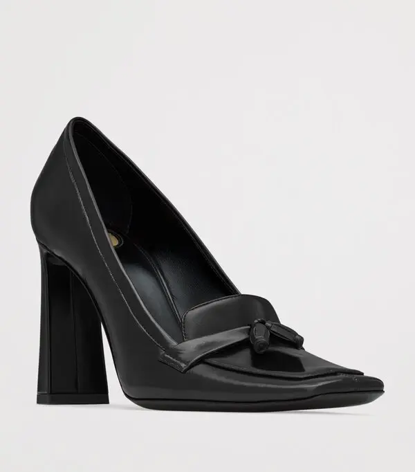 Saint Laurent Leather Chloé Pumps - Black