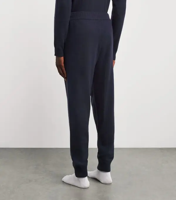 Derek Rose Cashmere Finley Sweatpants - Navy